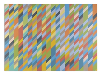 Bridget Riley | Shadow Rhythm (1989) | MutualArt