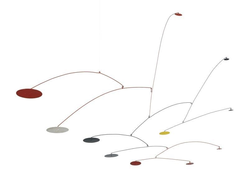 Alexander Calder | RED FLOWERS (1954) | MutualArt