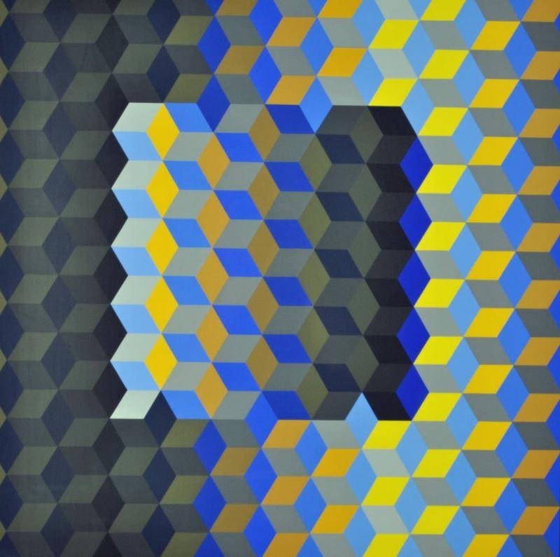 Victor Vasarely | Hexagon | MutualArt
