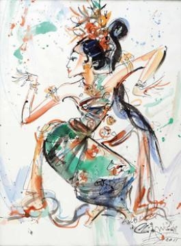 Nyoman Gunarsa | Dancer (2002) | MutualArt