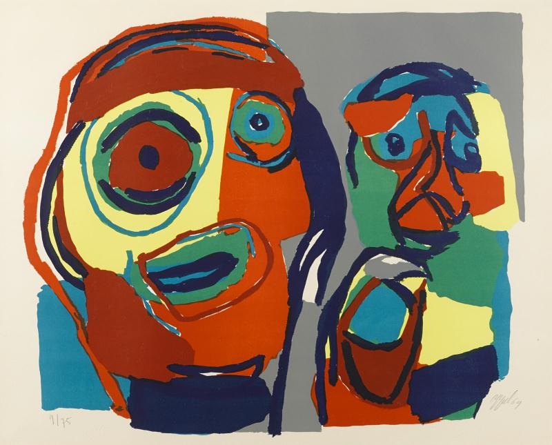 Karel Appel | Untitled (Composition) (1969) | MutualArt