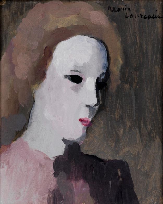 Marie Laurencin | PORTRAITBILDNIS DER ANNE TURQUET DE BEAUREGARD ...