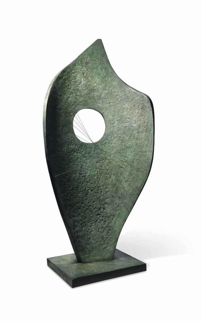 Barbara Hepworth | Curved Form (Bryher II) (1961) | MutualArt