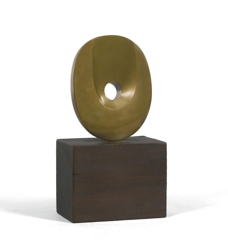 Barbara Hepworth | CURVED FORM (WAVE II) (1959) | MutualArt