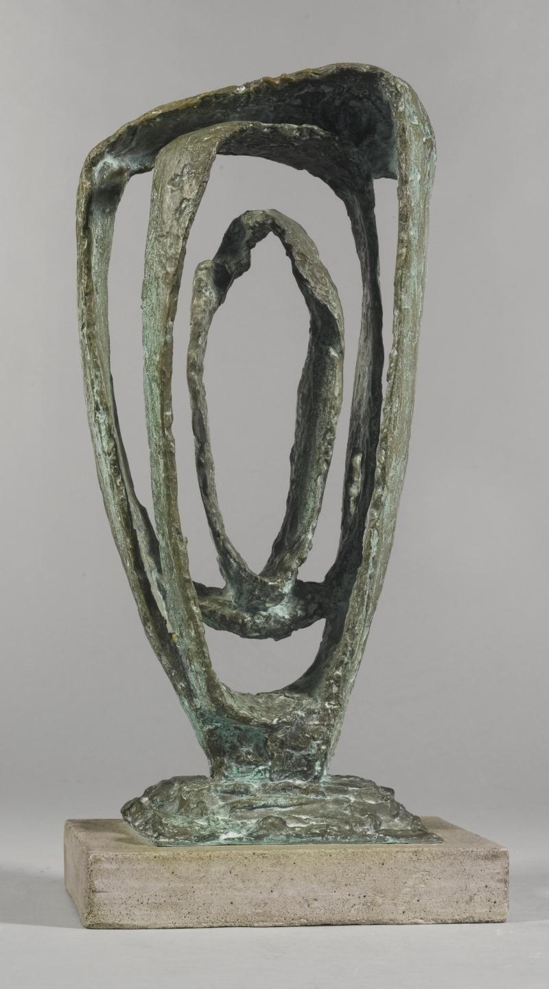 Barbara Hepworth | CURVED FORM (WAVE II) (1959) | MutualArt
