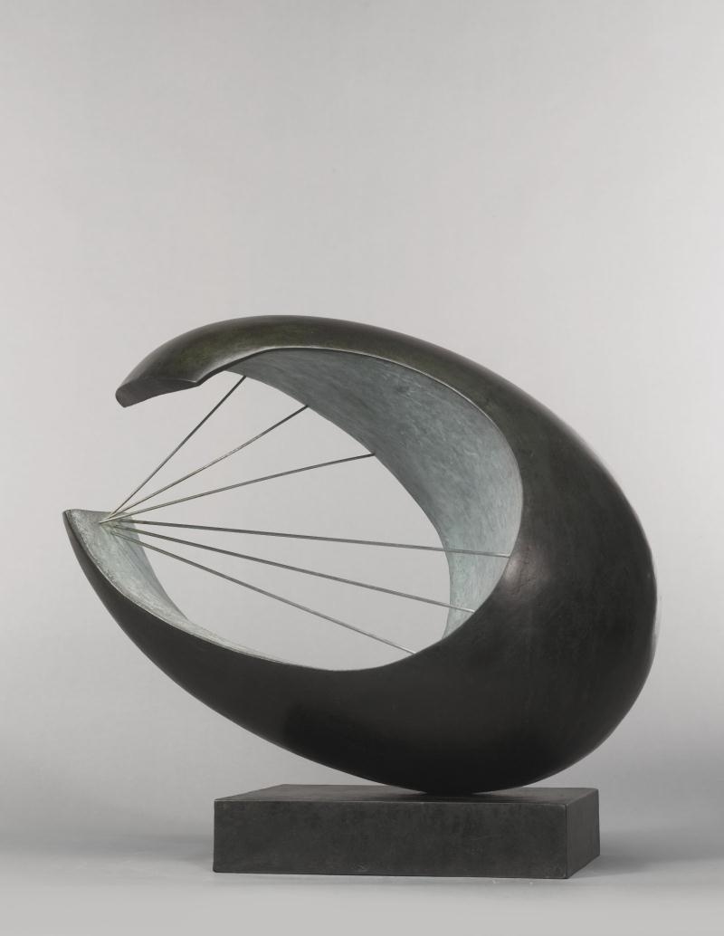 Barbara Hepworth | CURVED FORM (WAVE II) (1959) | MutualArt