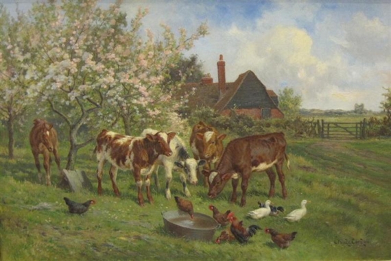 Claude Cardon | In an Orchard | MutualArt