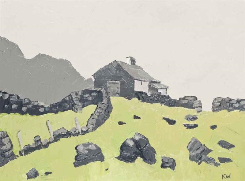 Kyffin Williams | Carreg Goch, Borth-y-Gest | MutualArt