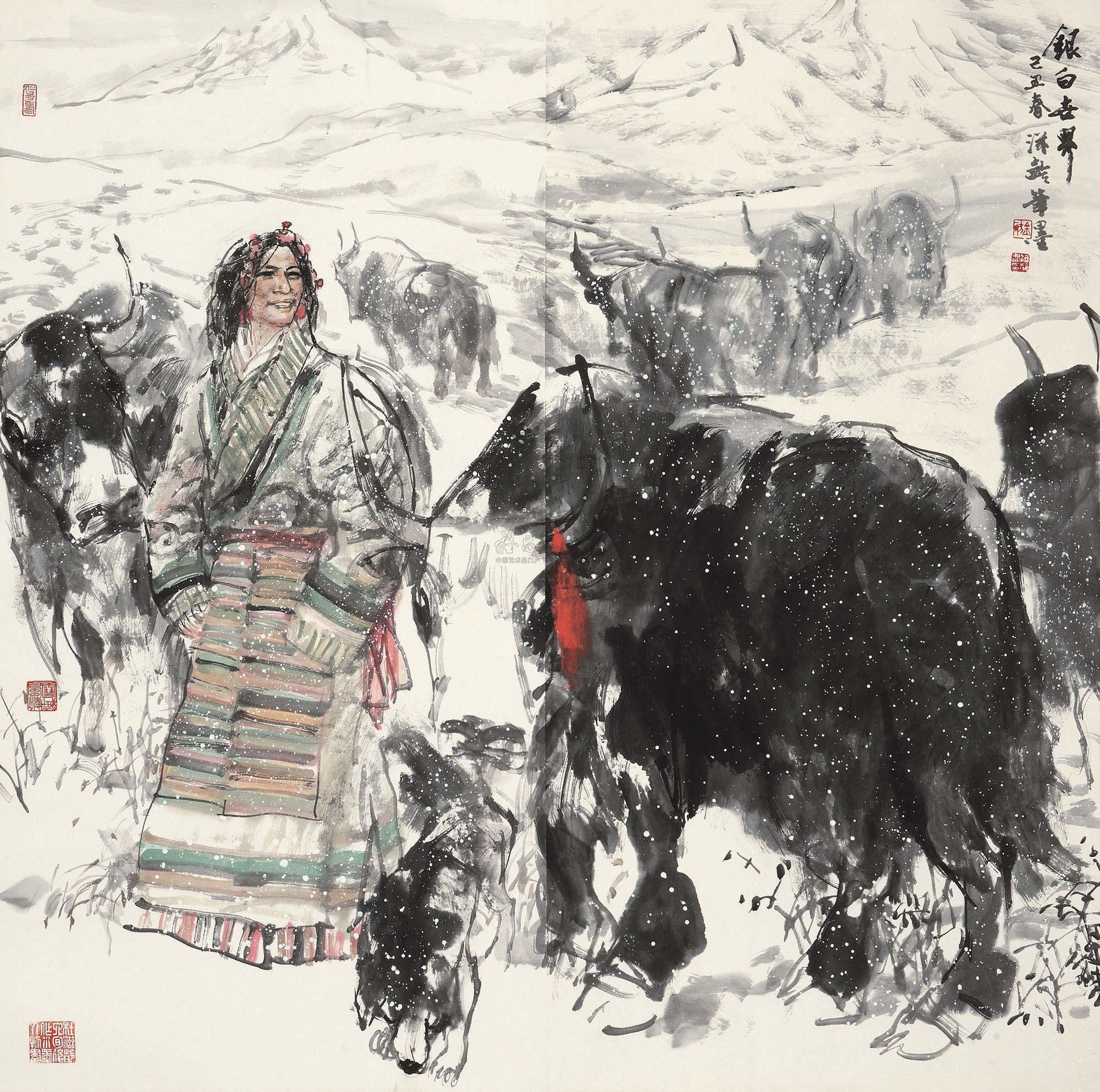 Du Ziling | TIBET FIGURE (2009) | MutualArt
