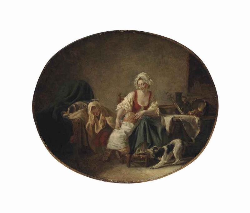 Etienne Aubry | Portrait de Suzanne Necker, née Curchod (1737-1794 ...