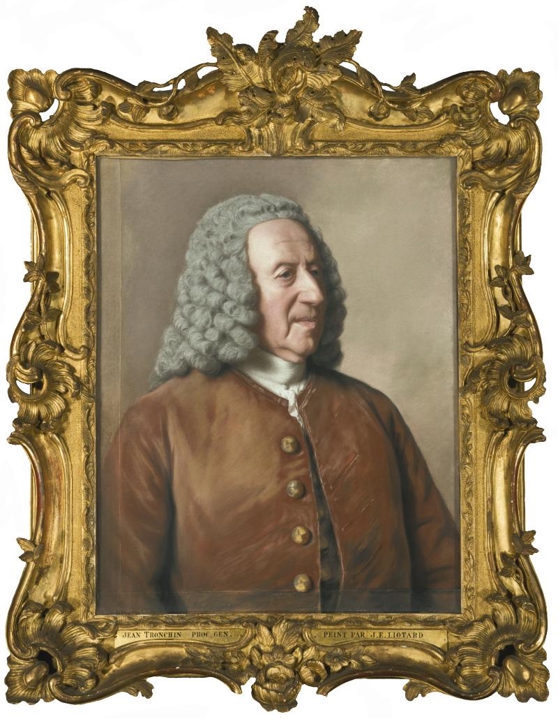 Jean-Étienne‏ Liotard | Portrait of Philibert Cramer | MutualArt