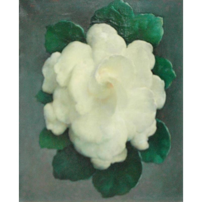 Dimitri Romanovsky | White Rose Painting | MutualArt