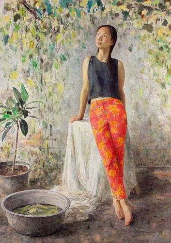 Zhu Chunlin | Coolly Wind (2002) | MutualArt