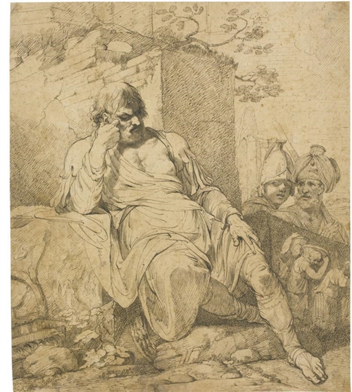 John Hamilton Mortimer | Caius Marius Seated Amongst the Ruins of ...