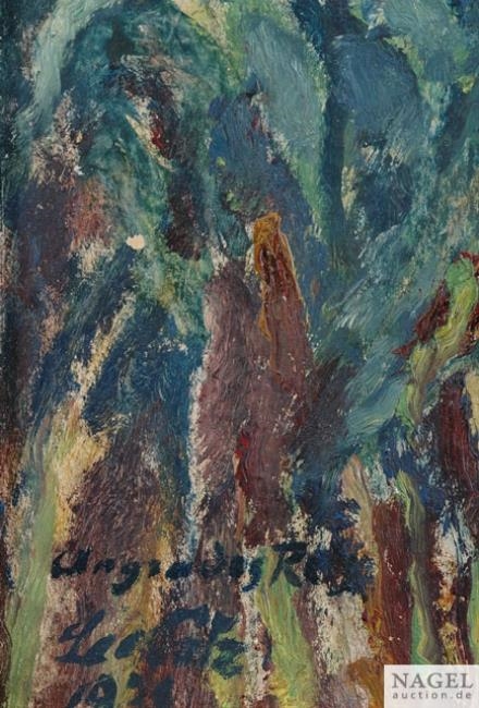 Leo Putz | On the beach in Rio (1931) | MutualArt