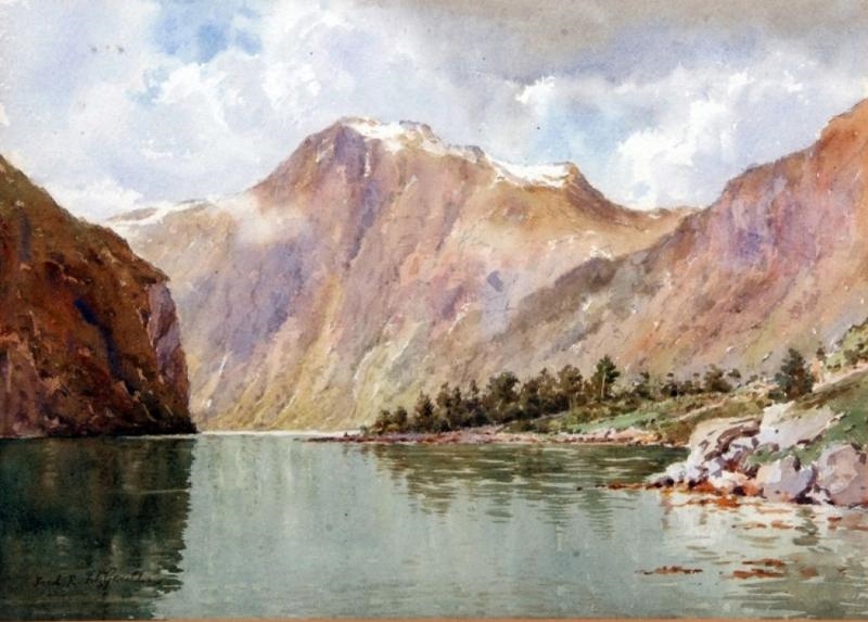 Frederick R. Fitzgerald | The Geiranger Fjord | MutualArt