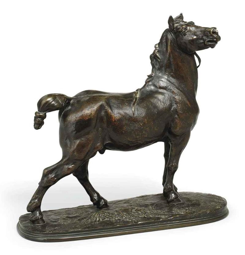 Pierre-Jules Mene | A working horse | MutualArt