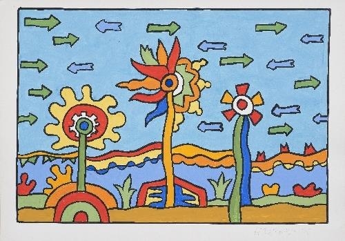 Alexis Akrithakis | Windmills (1970) | MutualArt