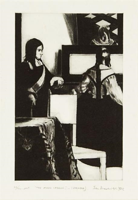 John Drawbridge | The Music Lesson (1983) | MutualArt