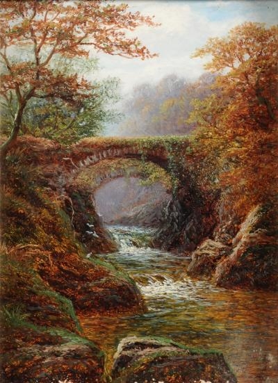 William Mellor | Roman Bridge, River Machno, North Wales | MutualArt