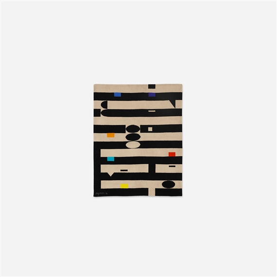 Yaacov Agam | Tapestry (1971) | MutualArt