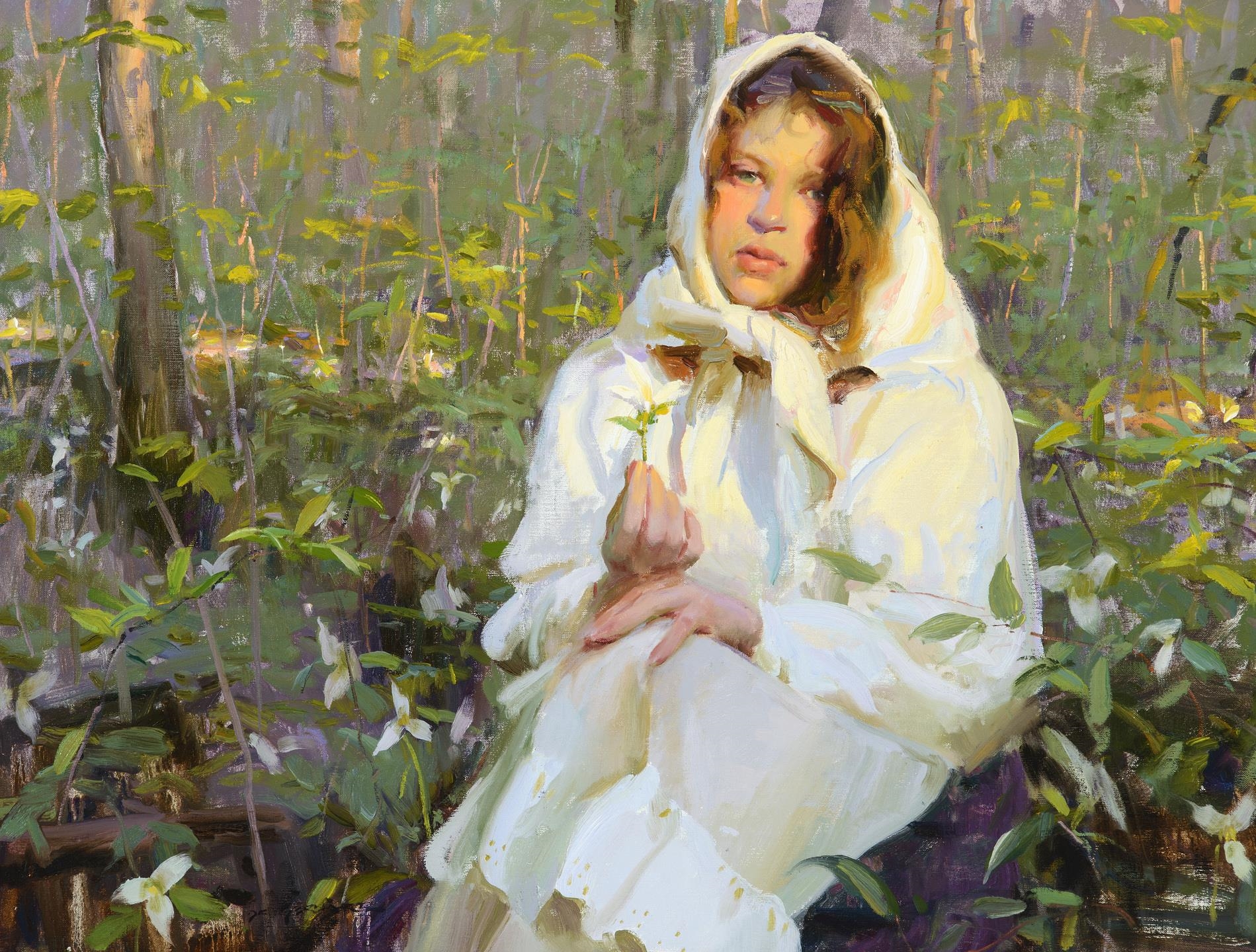 Daniel F. Gerhartz | Trilliums | MutualArt