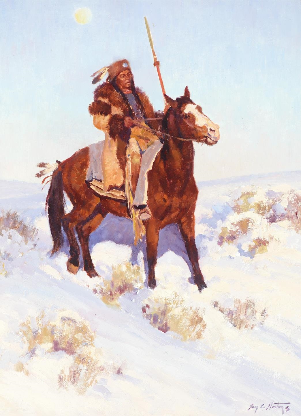 Jim Norton | His Buffalo Coat | MutualArt