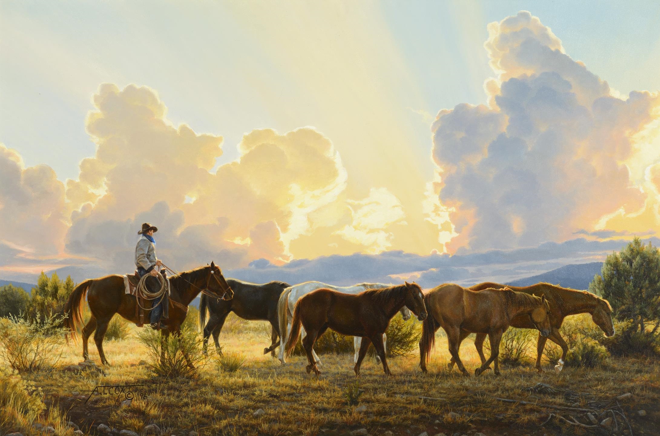 A.T. Cox | His Own Heaven (1996) | MutualArt