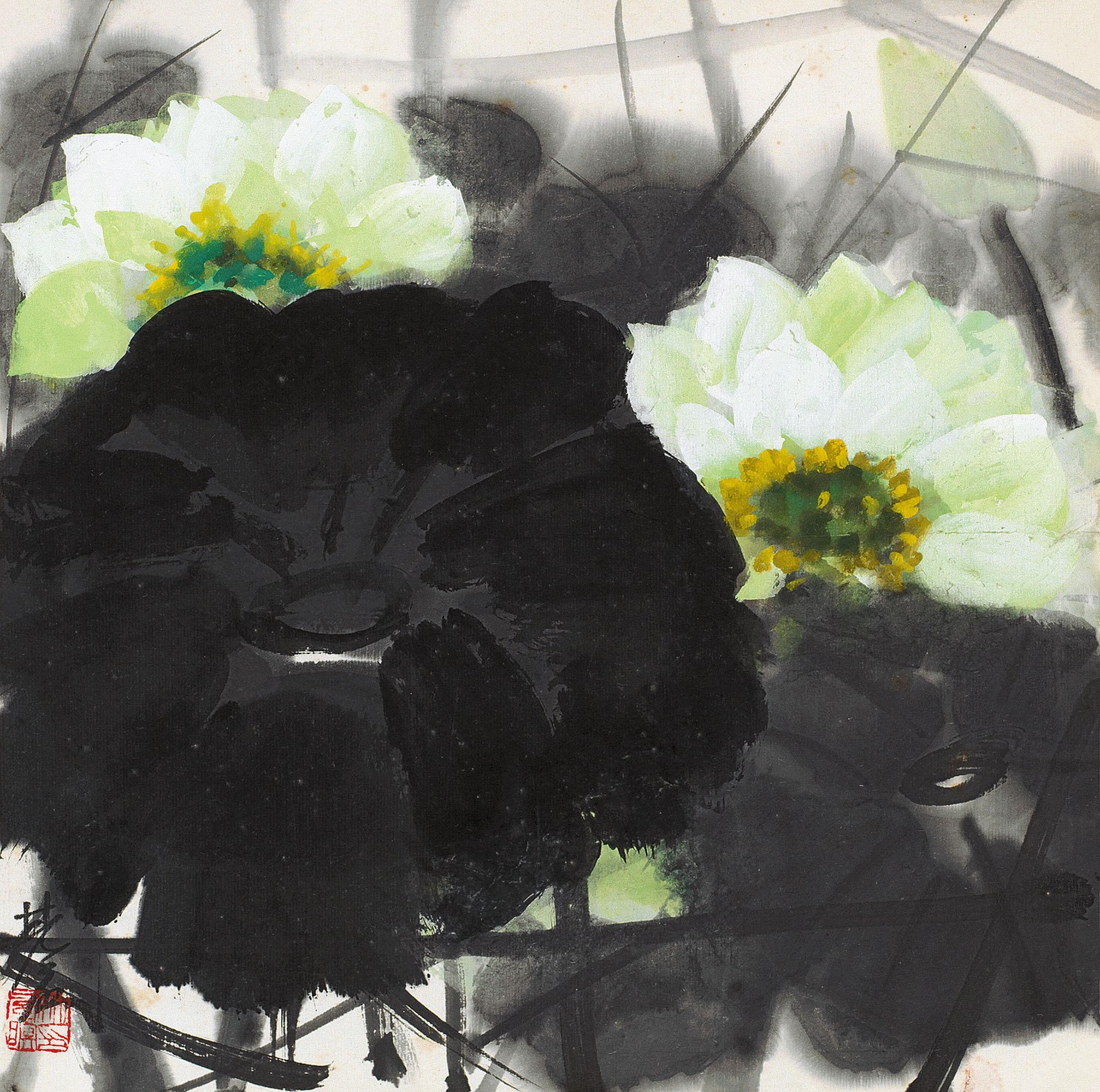 Lin Fengmian | Hydrangeas | MutualArt