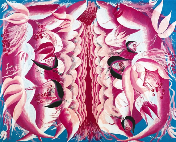 Li Shan | Rouge No.9 (1990) | MutualArt