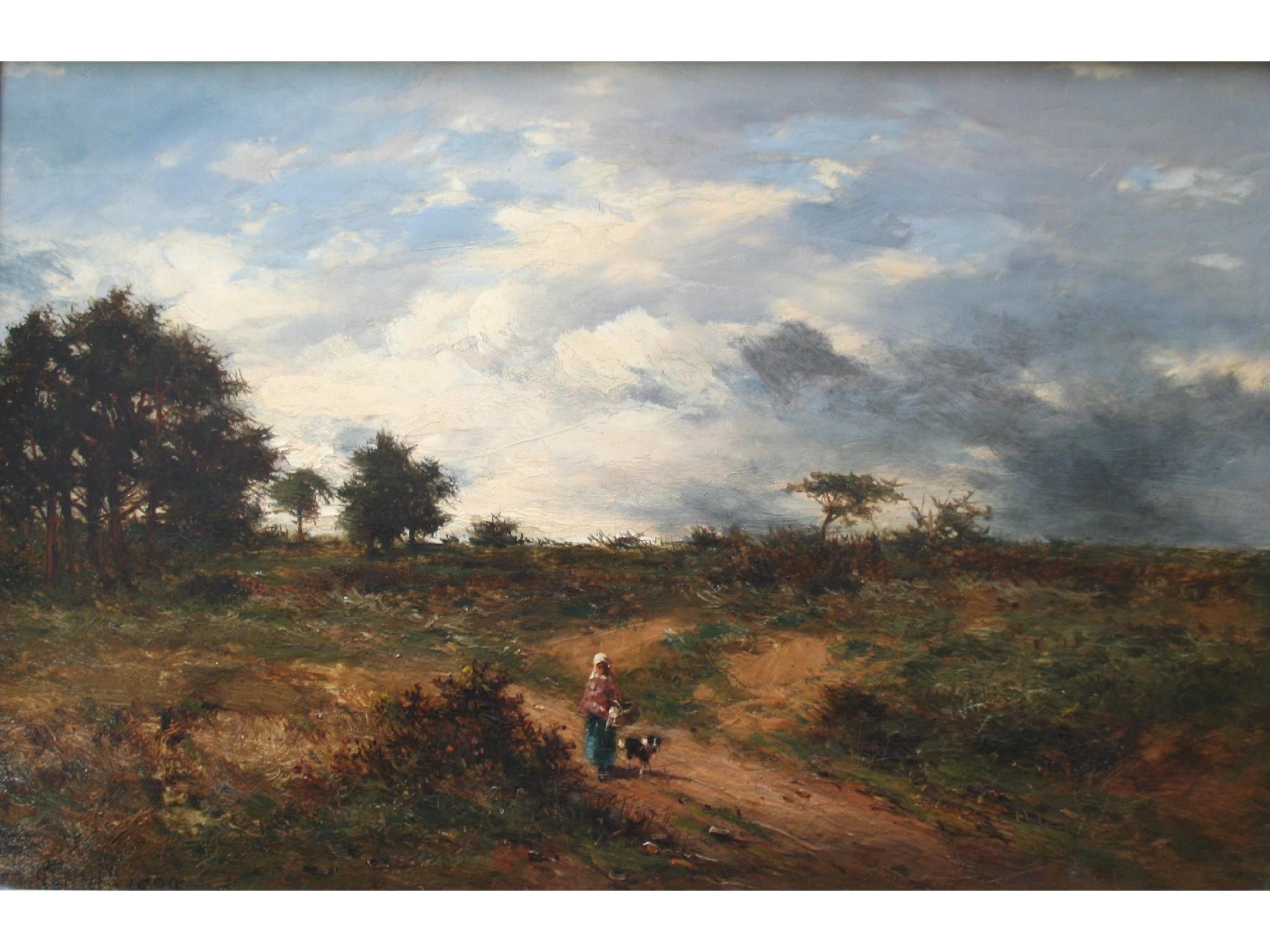 Carl Brennir | THE SANDY COMMON (1899) | MutualArt