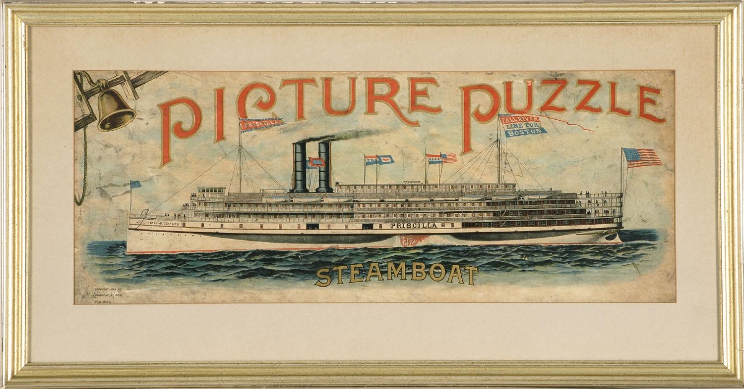 McLoughlin Bros. | The Priscilla of the Fall River Line (Circa 1900 ...