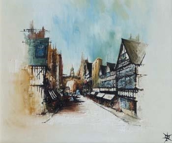 David Cartwright | Foregate Street, Chester | MutualArt