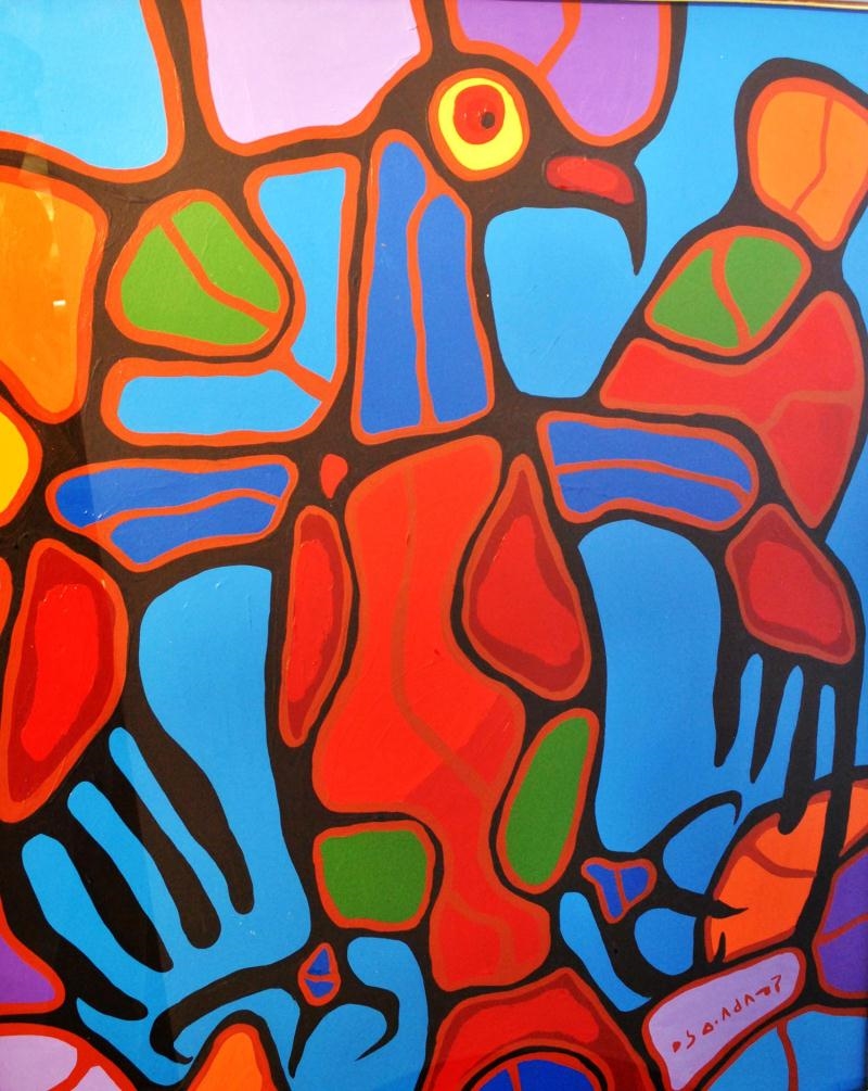 Norval Morrisseau | UNTITLED (EAGLE) | MutualArt