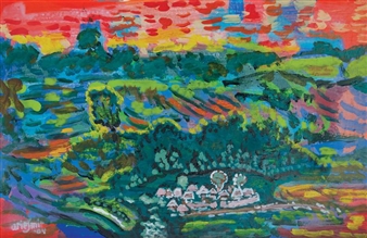 Arie Smit | Wide Landscape (2003) | MutualArt