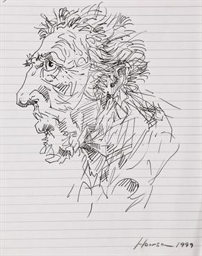 Peter Howson Obe | Self Portrait As Quixote (1999) | MutualArt