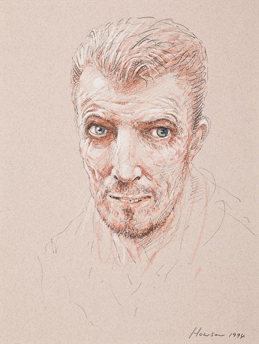 Peter Howson Obe | David Bowie - The Sixth Drawing (1994) | MutualArt