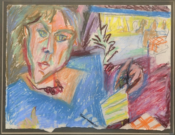 Timothy Hyman | Portrait of Judith | MutualArt