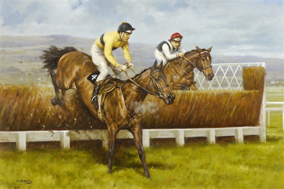 Graham Ison | The Cheltenham Gold Cup (1964) | MutualArt