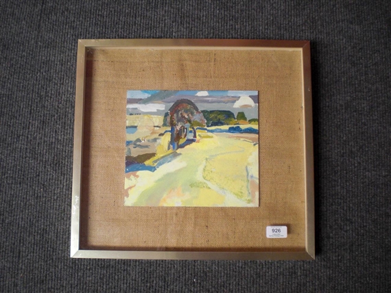 Derek Hyatt | Hayfield Study (1978) | MutualArt