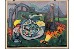 Abraham Rattner | STILL LIFE WITH OYSTERS | MutualArt