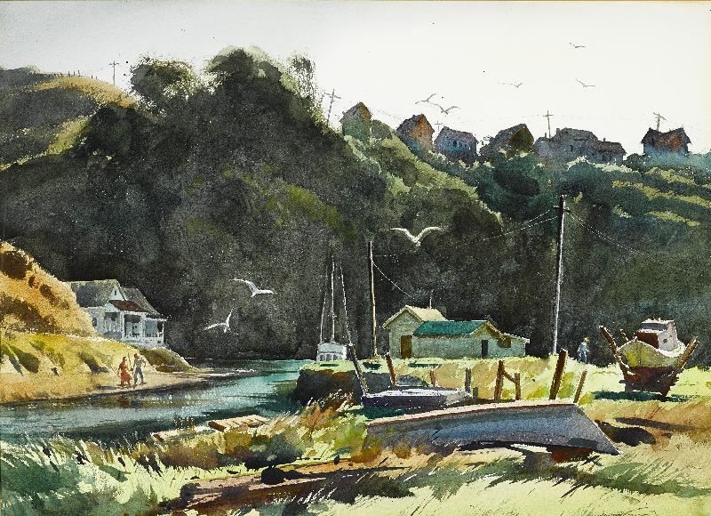 Emil Kosa Jr. | Good fishing (1964) | MutualArt