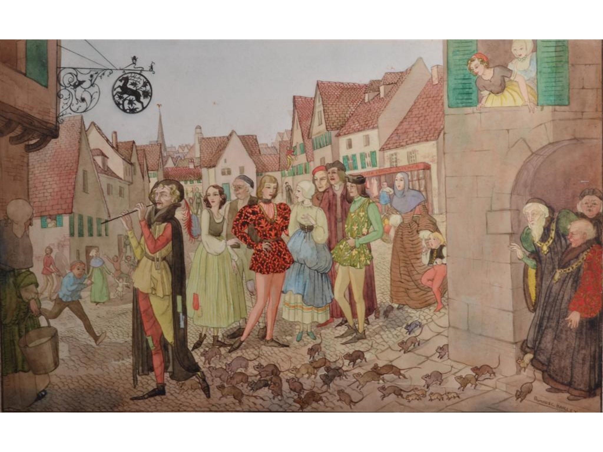 Primrose Harley | The Pied Piper of Hamlin | MutualArt