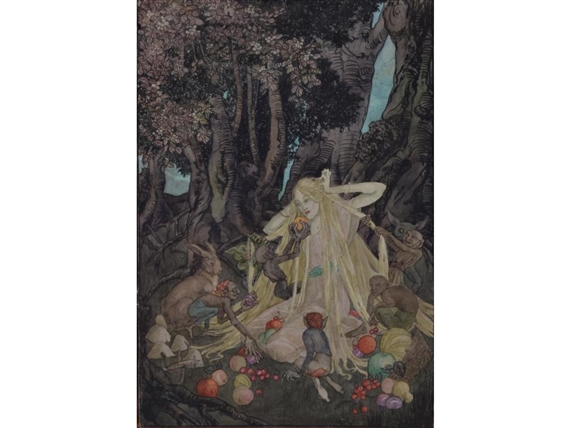 Primrose Harley | An Illustration for Goblin Market by Christina ...