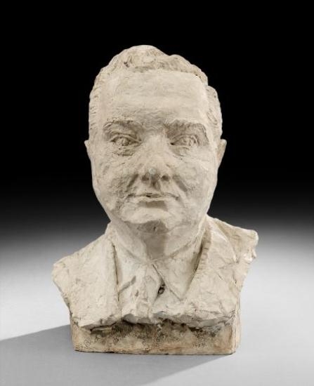 Angela Gregory | Bust of Writer Harnett Kane (1955) | MutualArt