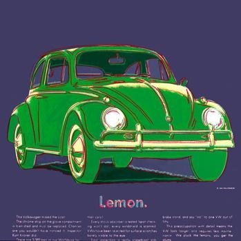 Andy Warhol | Volkswagen Lemon (Circa 1985) | MutualArt