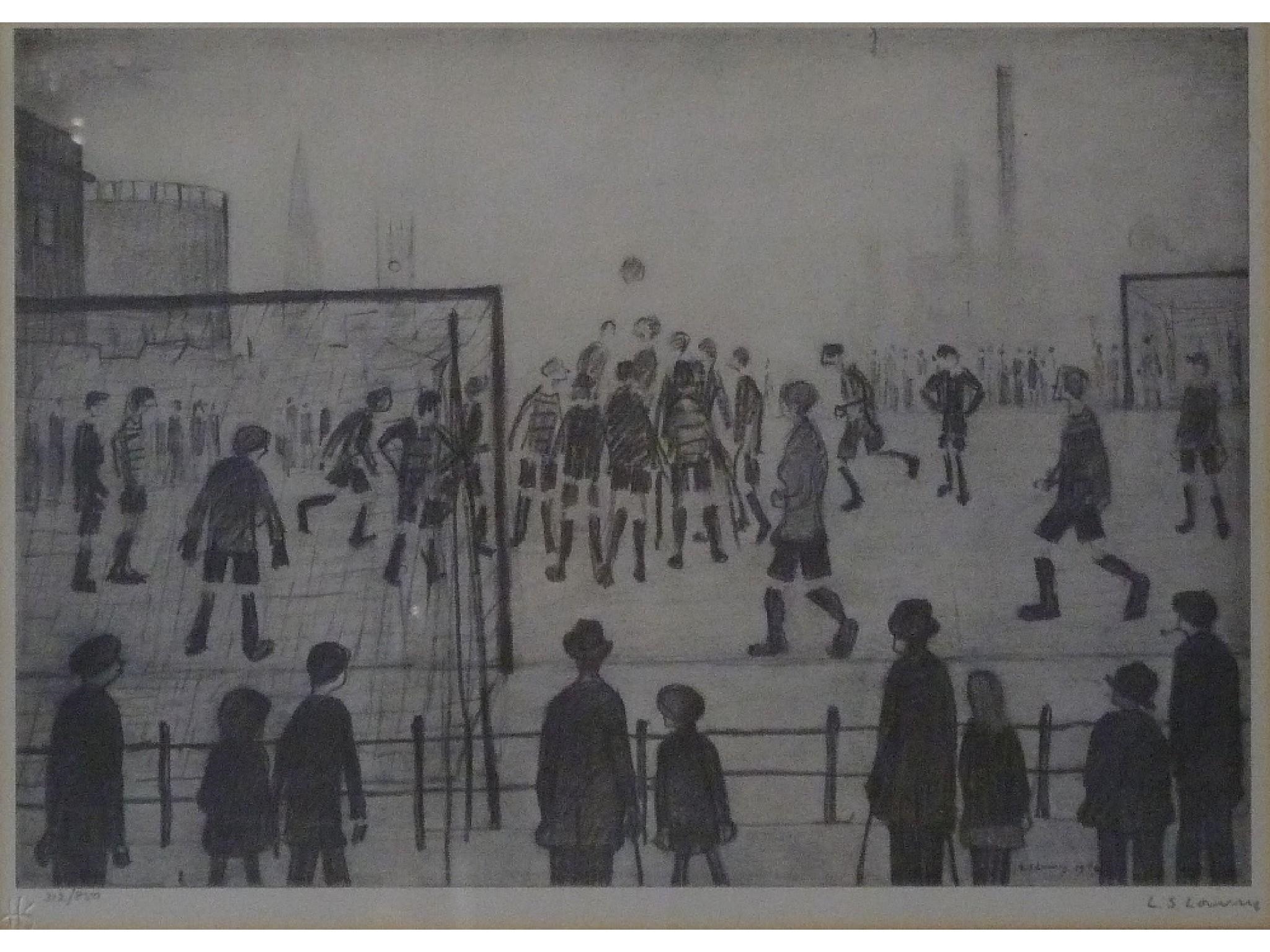 Laurence Stephen Lowry | The Football Match | MutualArt