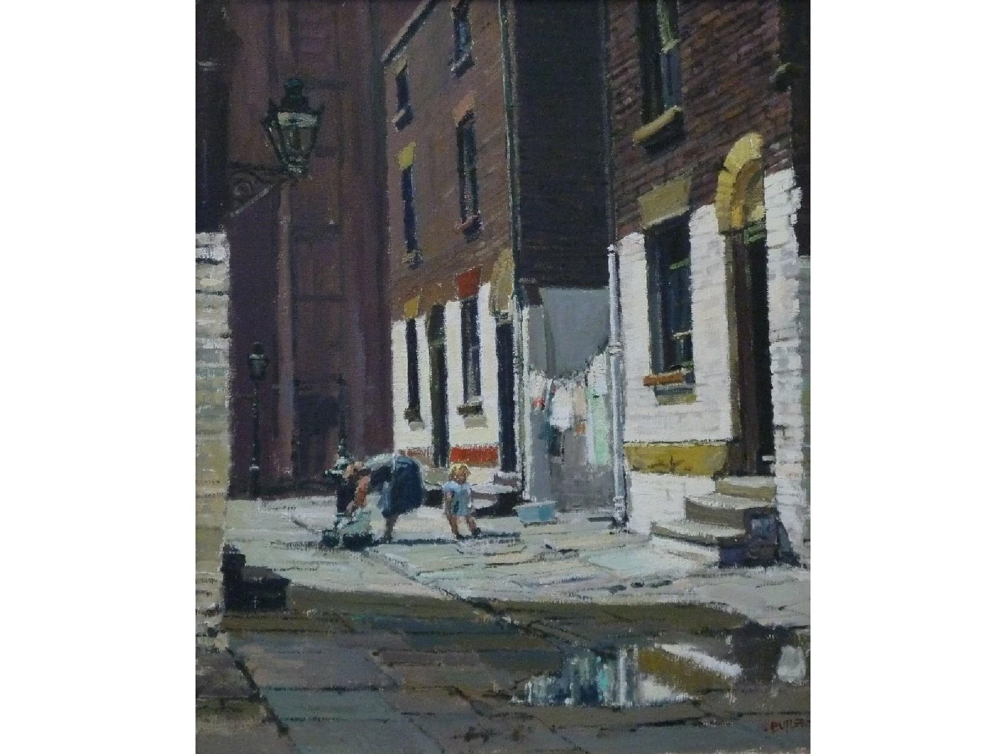 George Anthony Butler | Mother with children in a Liverpool Street ...