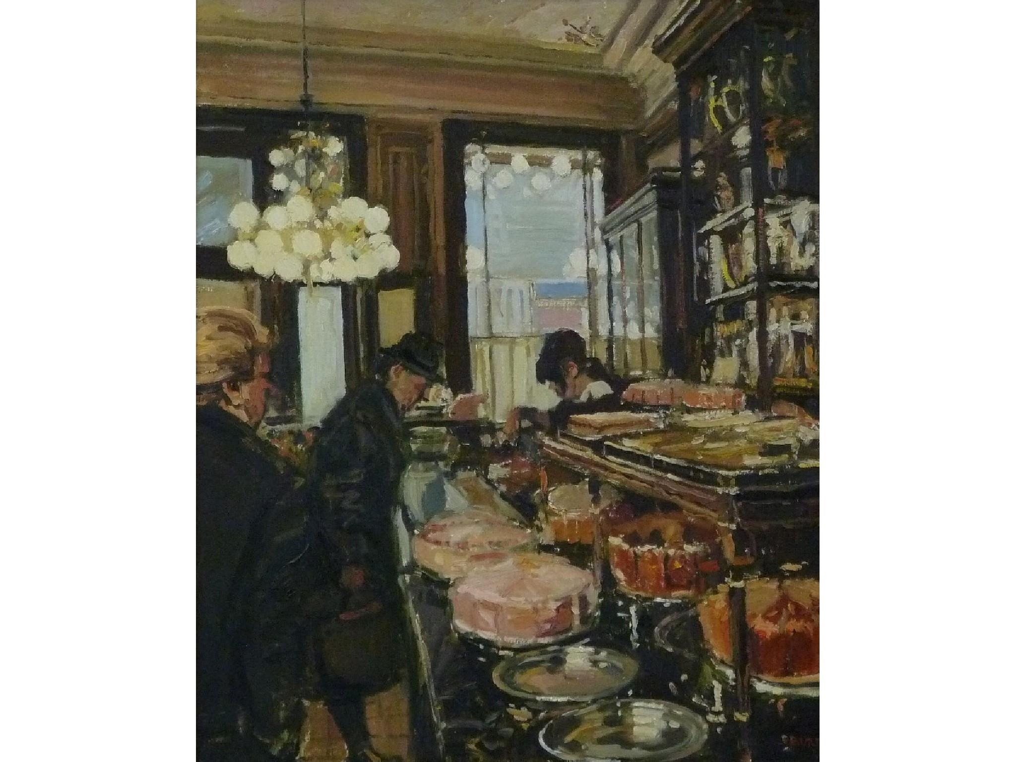 George Anthony Butler | A Viennese cake shop | MutualArt