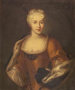 French School, 18th Century | HALF LENGTH PORTRAIT OF MARIA CLEMENTINA ...